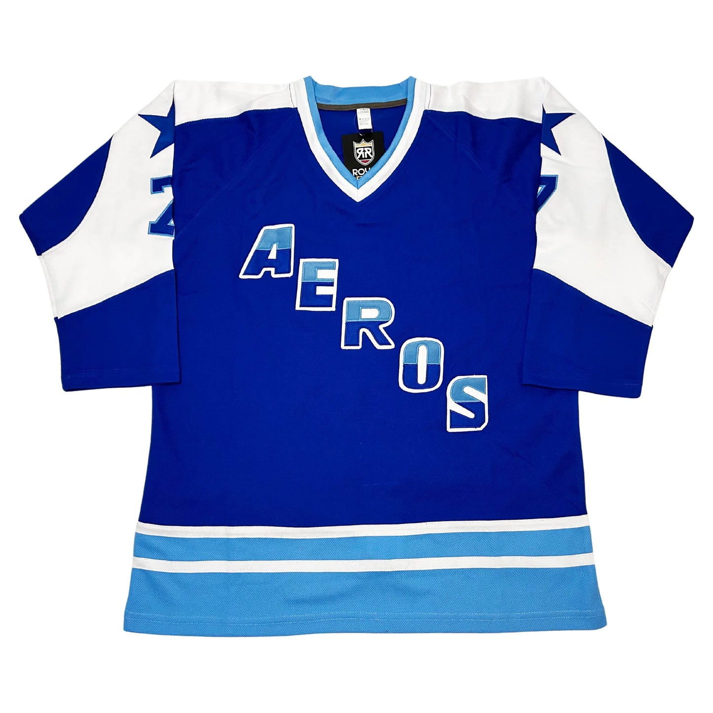 1972 Houston Aeros Jersey | WHA | Royal Retros