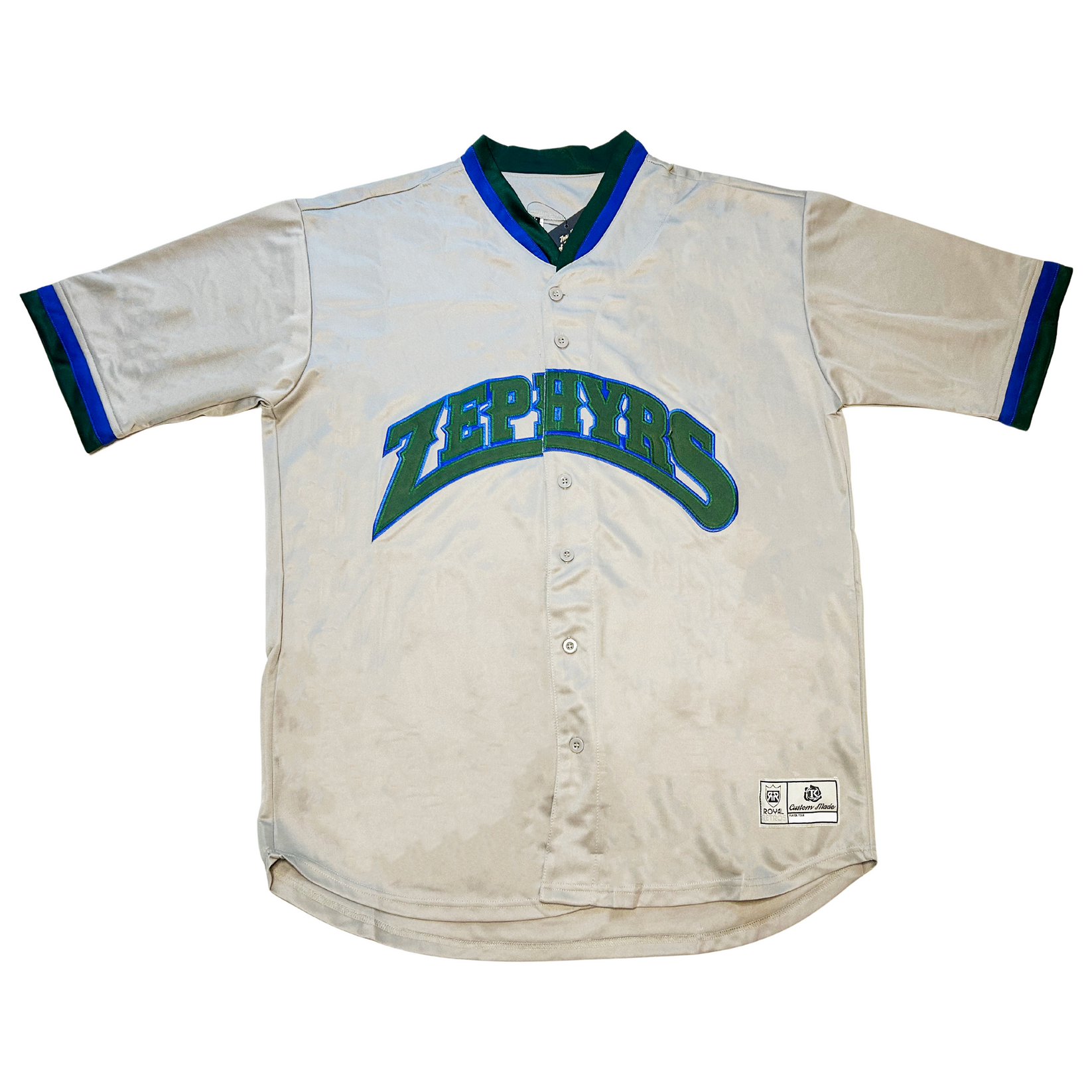 Zephyrs Baseball Jersey | Retro Minor League Baseball | Royal Retros