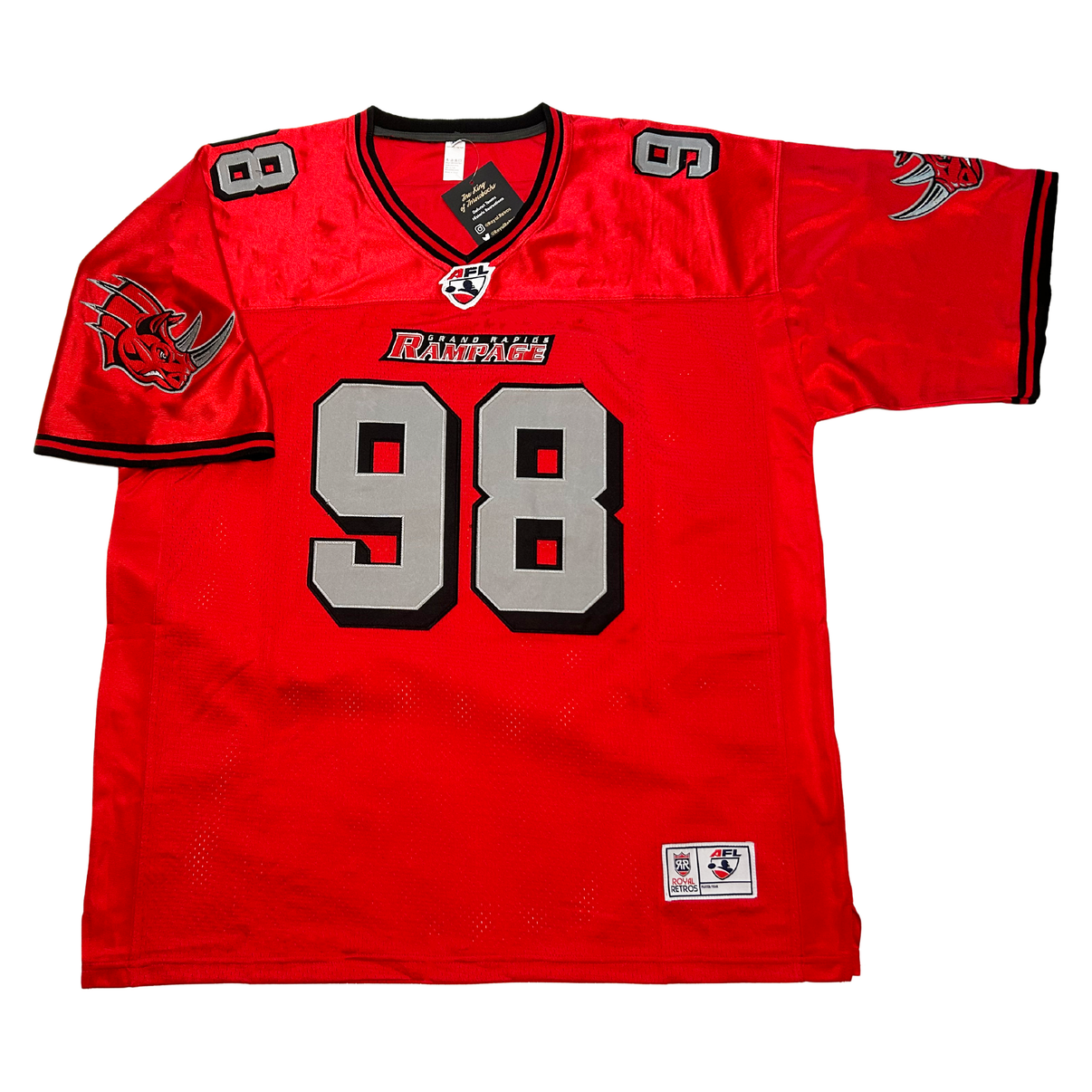 Grand Rapids Rampage Jersey | Arena – Royal Retros