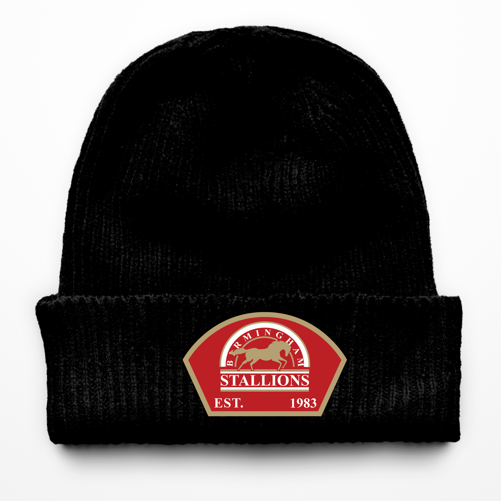 Birmingham Stallions Beanie | USFL 1980s | Royal Retros