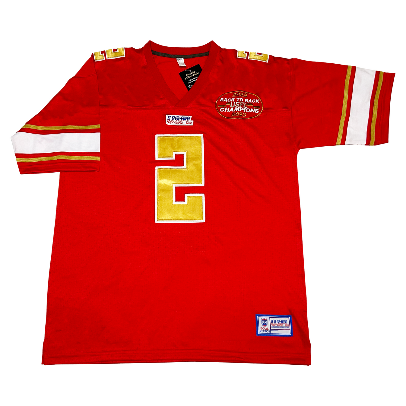 Birmingham Stallions USFL Champions Jersey | USFL 2022 | Royal Retros
