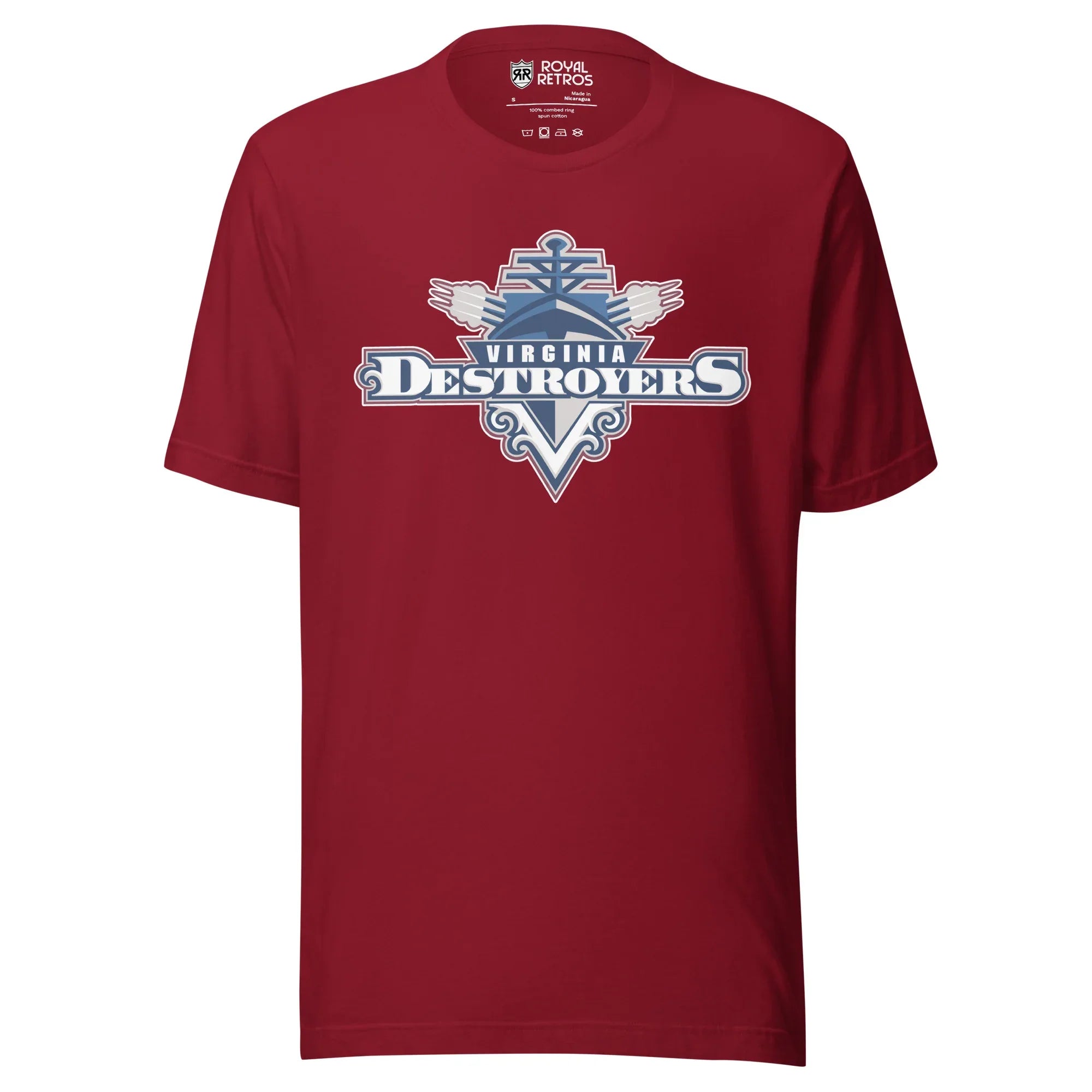 Virginia Destroyers T-Shirt | UFL-2009 | Royal Retros