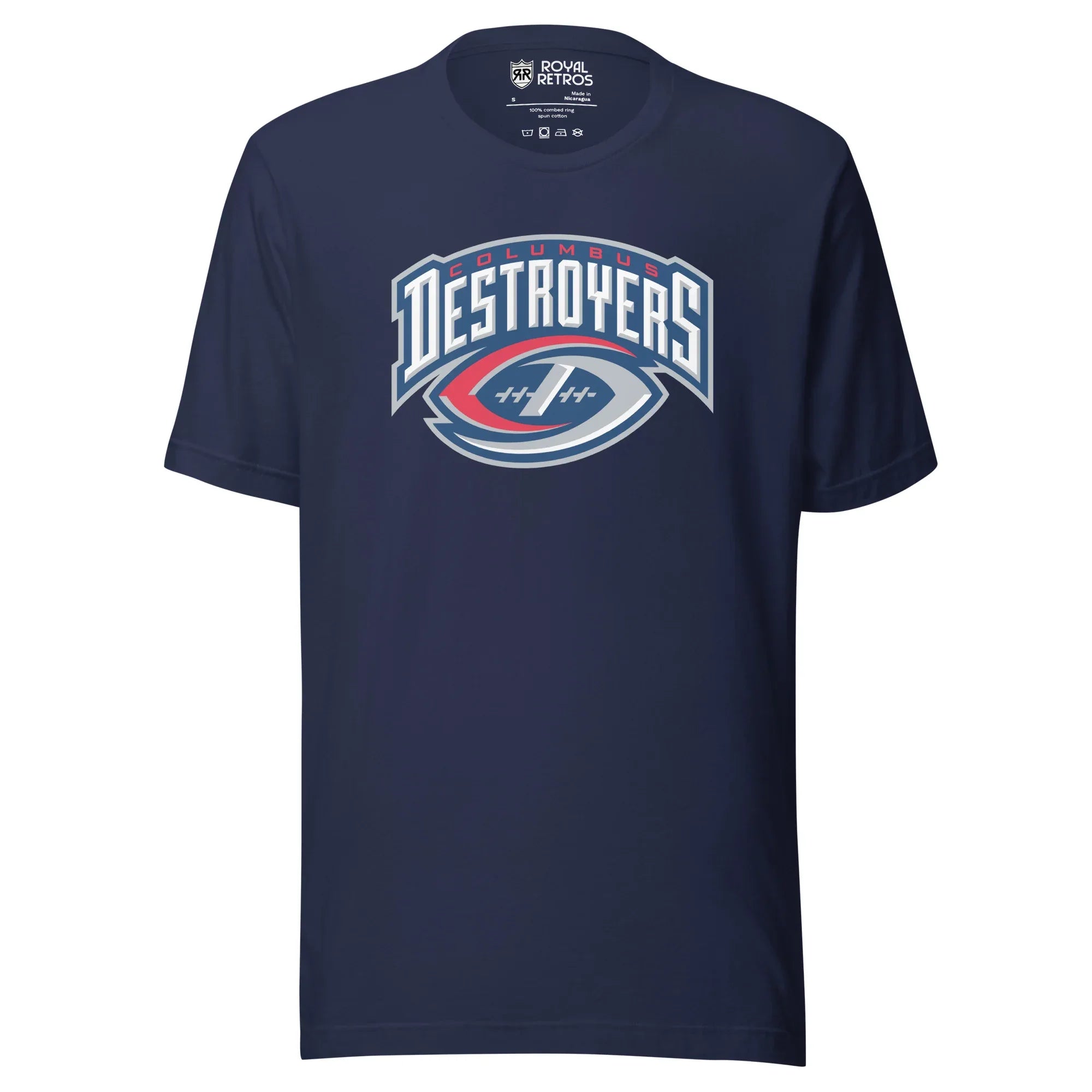 Columbus Destroyers T-Shirt | Arena Football League | Royal Retros