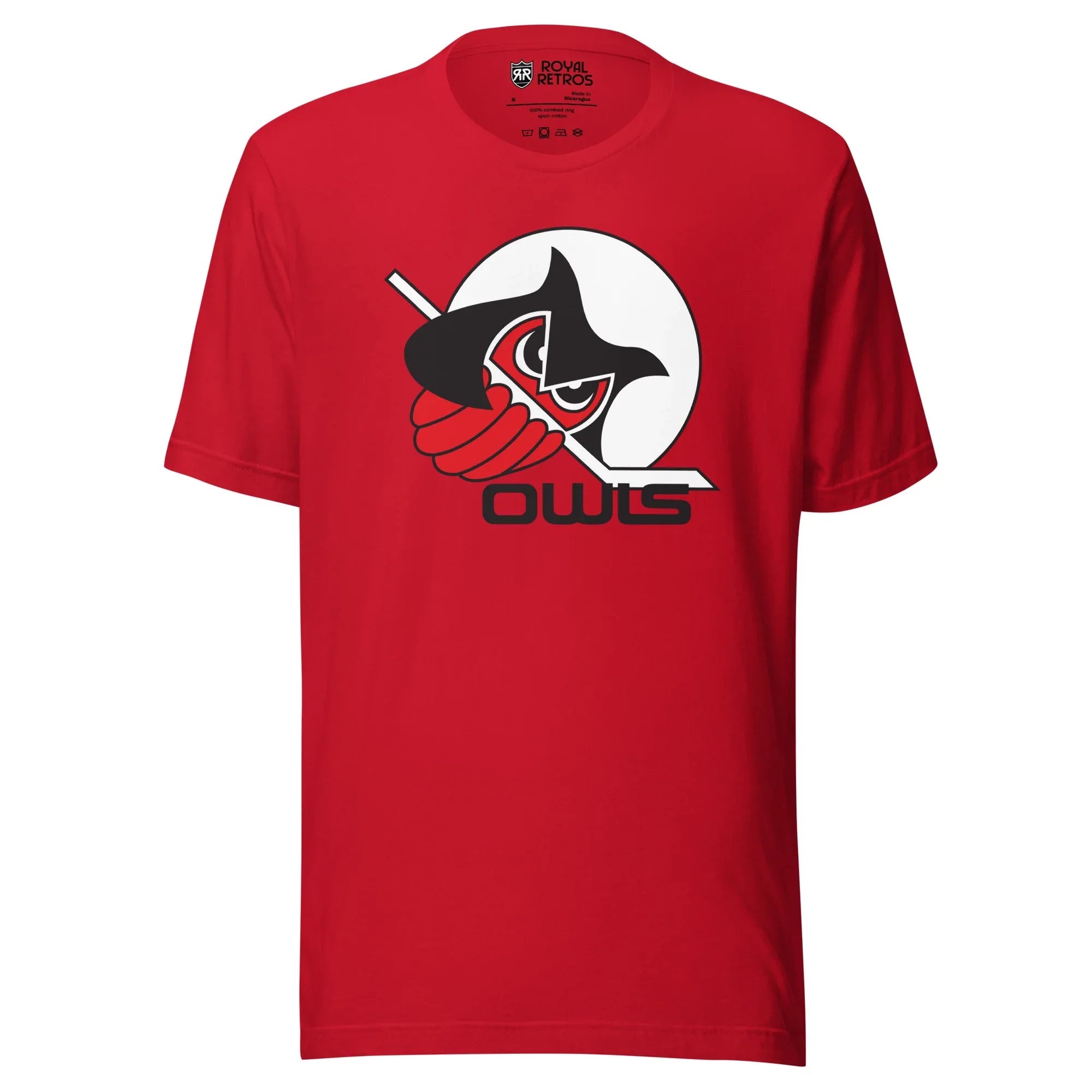 Owls Hockey T-Shirt | Minor League Hockey | Royal Retros
