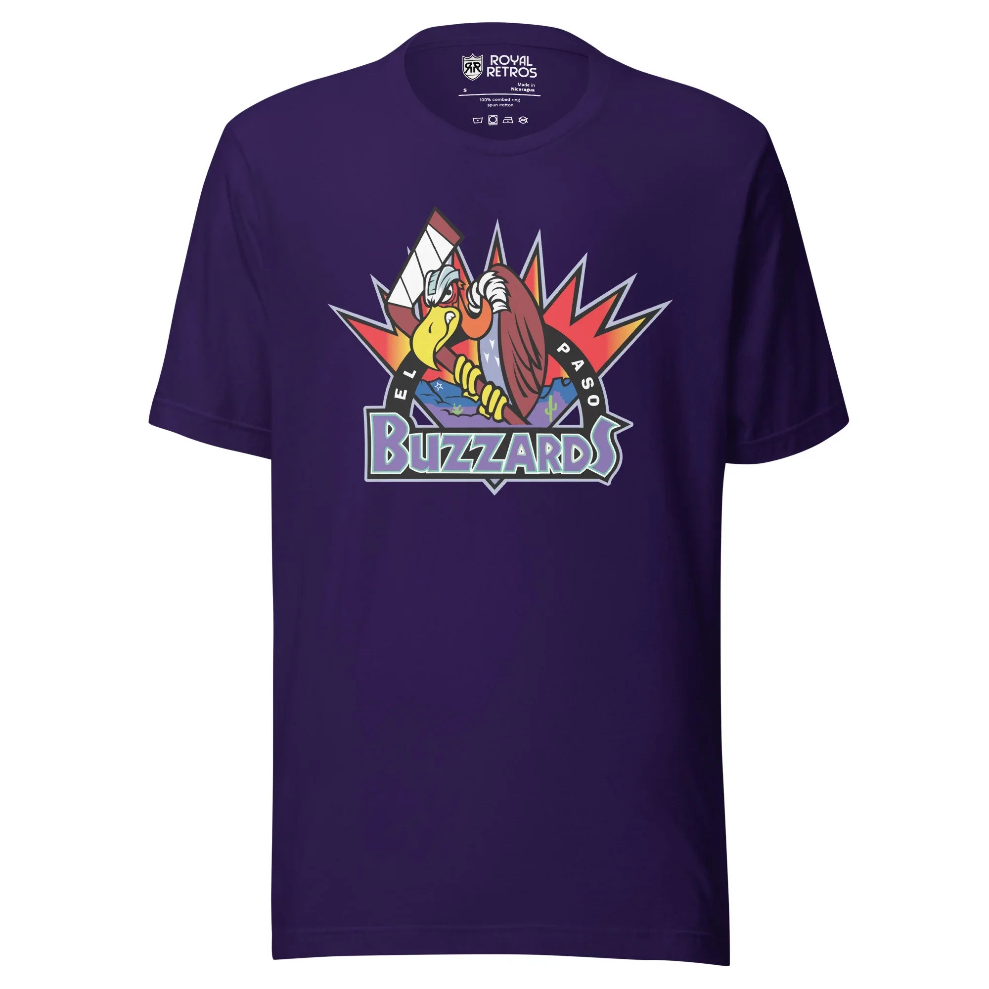 El Paso Buzzards T-Shirt | Retro Hockey | Royal Retros