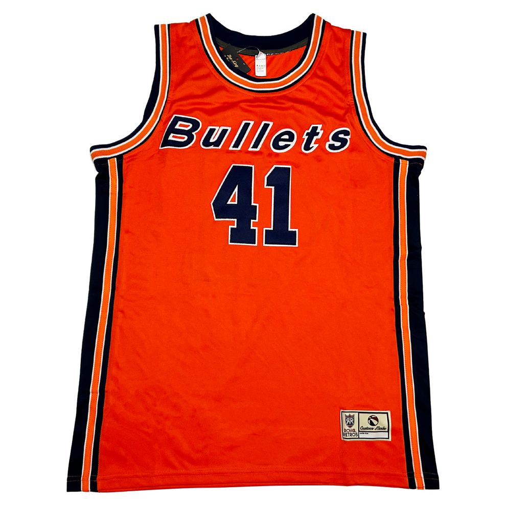 Bullets Jersey | Historic Basketball | Royal Retros
